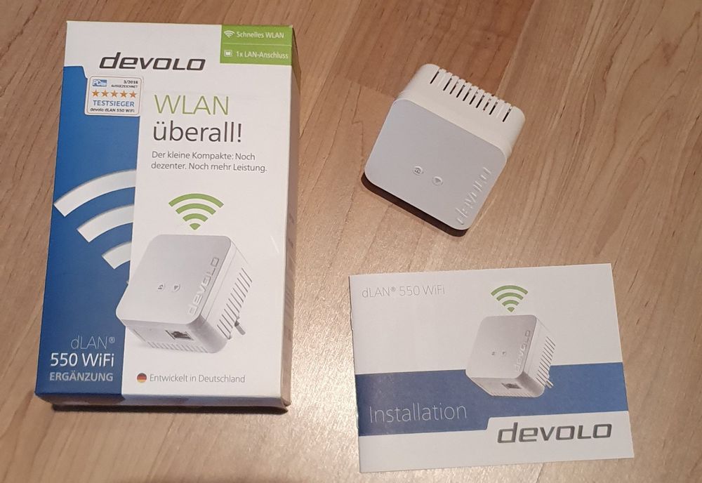 Devolo dLAN 550 WiFi (Gebraucht) in für CHF 35 – mit Lieferung auf Ricardo kaufen