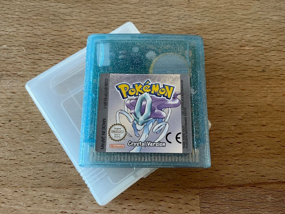 Pokémon Crystal Version, ENG, original, Game Boy Color (Gebraucht) in ...