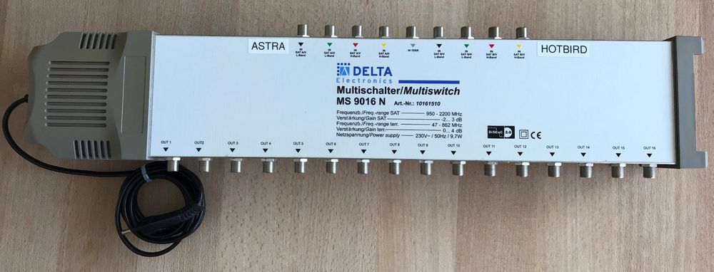 Sat Antenne, Standfuss, Multifeed und SAT Multischalter (Gebraucht) in ...