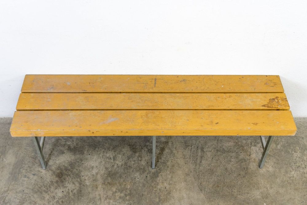 Sitzbank Holz Metall Nr. 1 - Lieferung möglich (Gebraucht) in ...