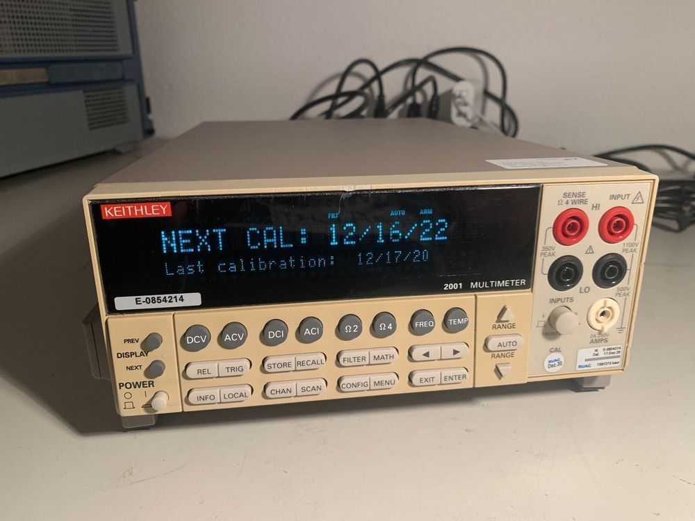 Keithley 2001 7.5 Digit Multimeter Cal. (Gebraucht) in Nottwil für CHF ...