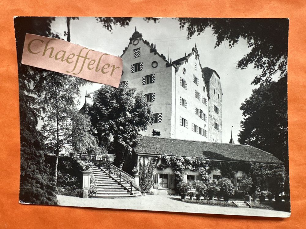 Schloss Wildegg AG, Aussicht vom Schlosshof aus. Rarit (Gebraucht) in Zürich für CHF 3 – mit ...