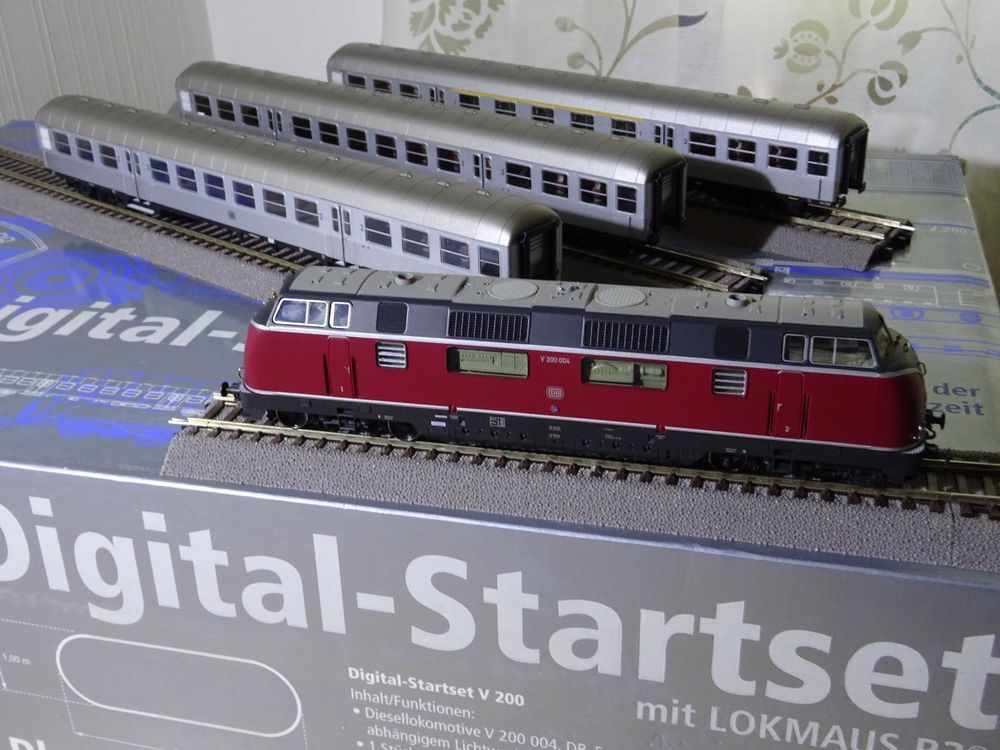 ROCO 41250 Digital DB V200 3 Silberlinge (Neu (gemäss Beschreibung)) in ...