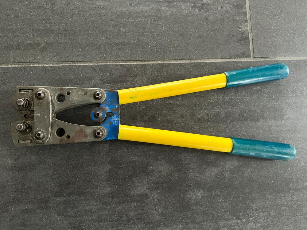 Crimp- Kabelschuh- Presszange KLAUKE K05 Synchro 6-50mm2 | Kaufen auf ...