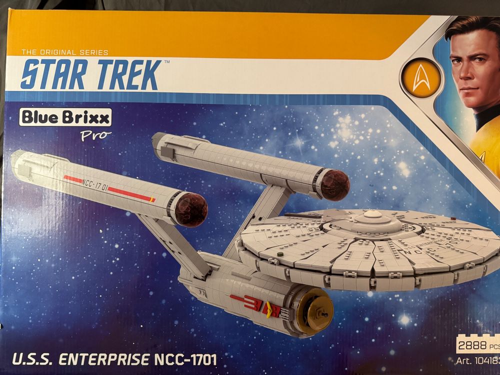 BlueBrixx Pro Star Trek U.S.S. Enterprise NCC-1701 (10418) (Gebraucht ...