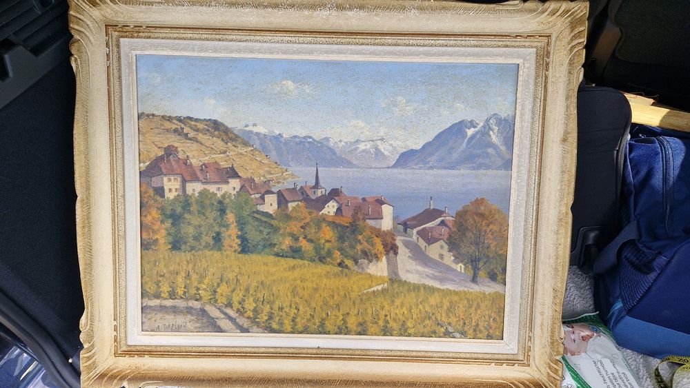 Albert DUPLAIN (1890-1978) Tableau Peinture sur toile | Kaufen auf Ricardo