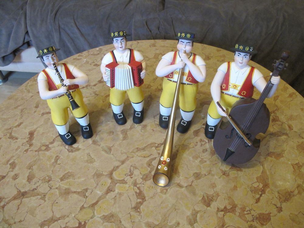Appenzeller Figuren Musikanten Wunderschön Und Gross Selten (Gebraucht ...