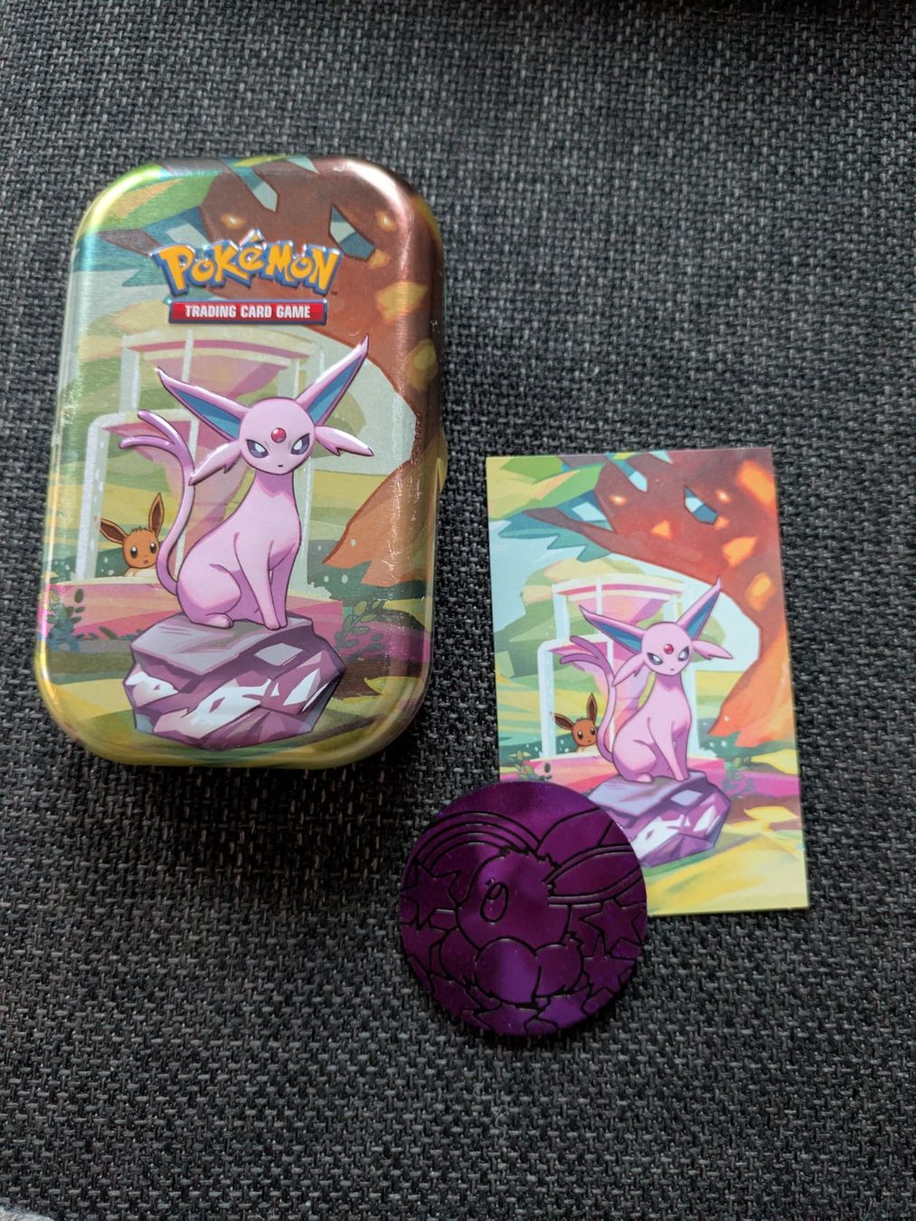 Pokémon Mini Tin Espeon – No Booster Packs (Gebraucht) in Losone für ...