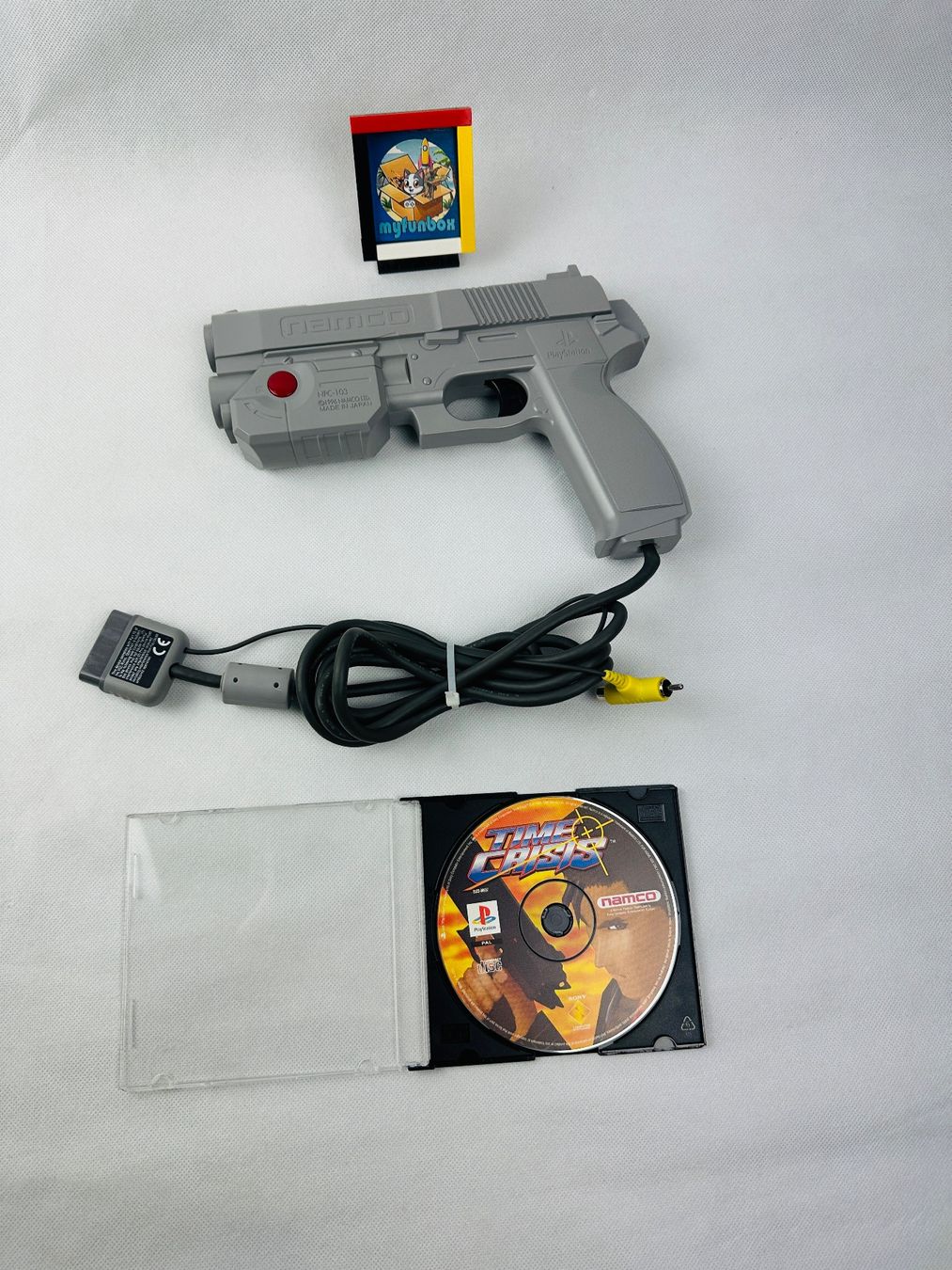 Playstation 1 PSX Namco Light Gun G-Con 45 + Time Crisis (Gebraucht) in ...