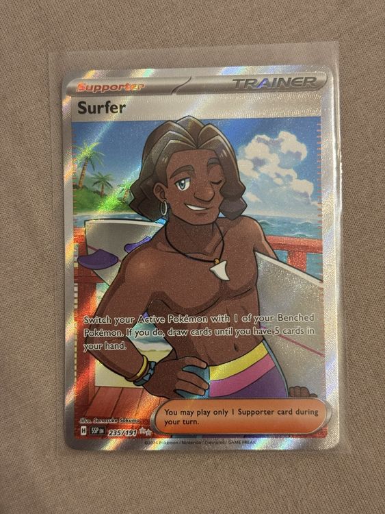 Pokémon Surfer 235/191 Surging Sparks (Neu (gemäss Beschreibung)) in St ...