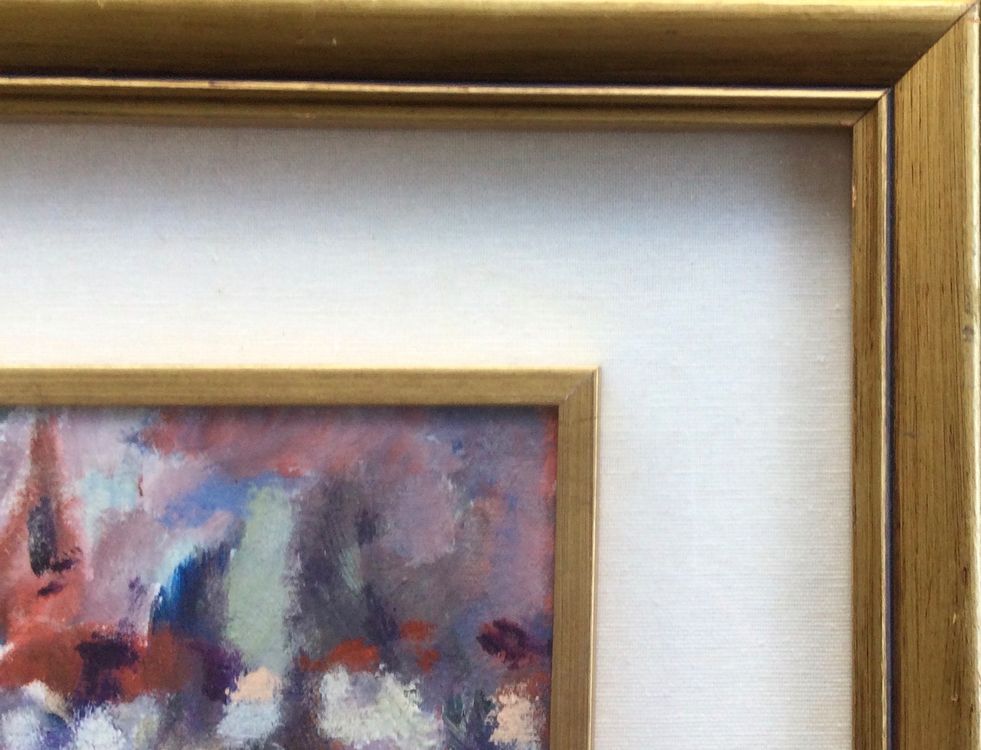 Luigi DIAMANTE (1904-1971) Abstrakte Gemälde Monogrammiert | Kaufen auf Ricardo