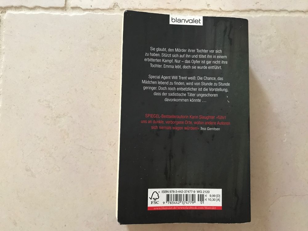 Entsetzen - Karin Slaughter (Gebraucht) in Zuzwil BE für CHF 1 – mit ...