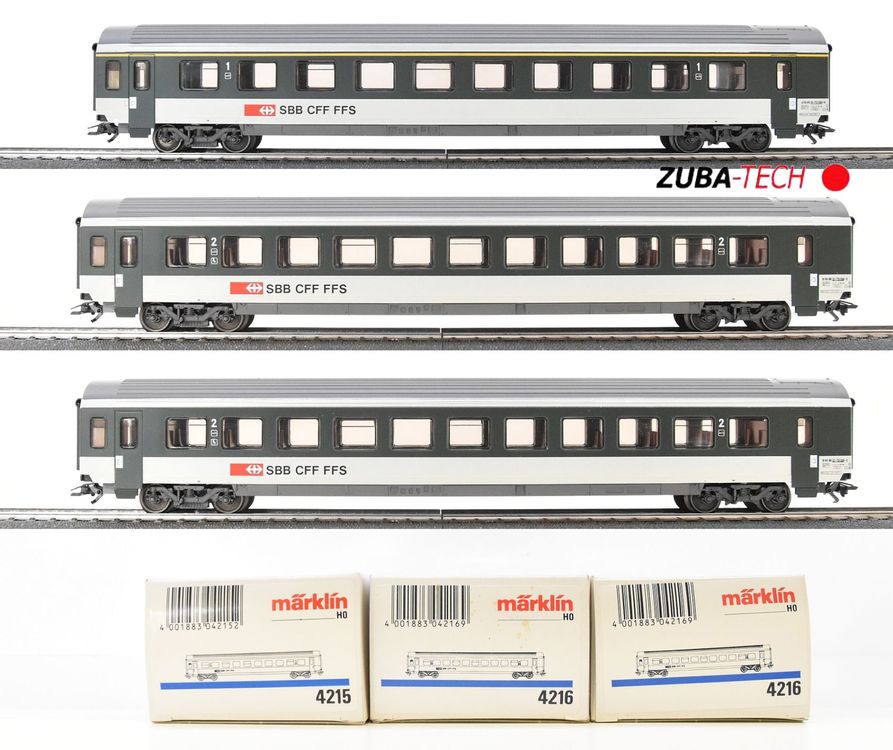 Märklin 3x Personenwagen EW IV SBB H0 GS mit OVP (Gebraucht) in St. Gallen für CHF 73 – mit ...