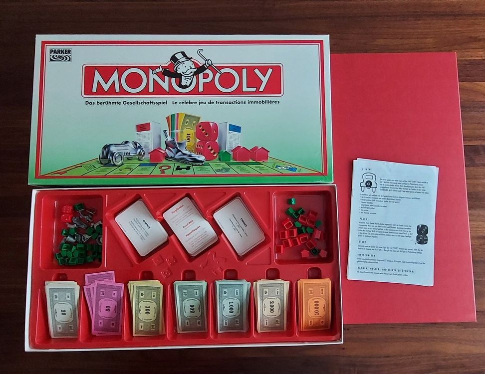 Monopoly Parker (Gebraucht) in für CHF 5 – mit Lieferung auf Ricardo kaufen