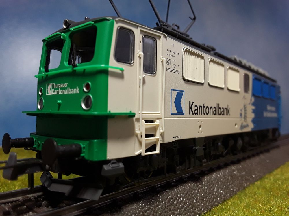 Brawa _ E42 Lokomotive Schweizer Kantonalbank _ Spur H0 (Gebraucht) in ...
