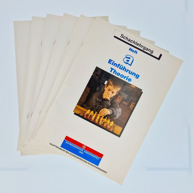 Credit Suisse Schachlehrgang von 1989 | Schach Schachbrett (Neu (gemäss ...