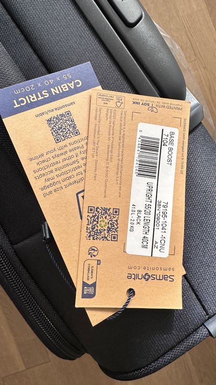 SAMSONITE BASE BOOST 2-ROLLEN KABINENTROLLEY 55cm NEU orig. (Neu und ...