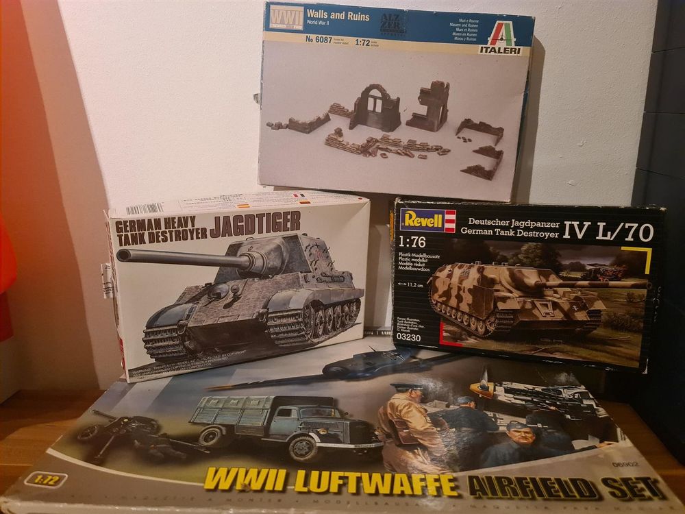 Modellbau Sammlung Revell airfix italeri | Kaufen auf Ricardo
