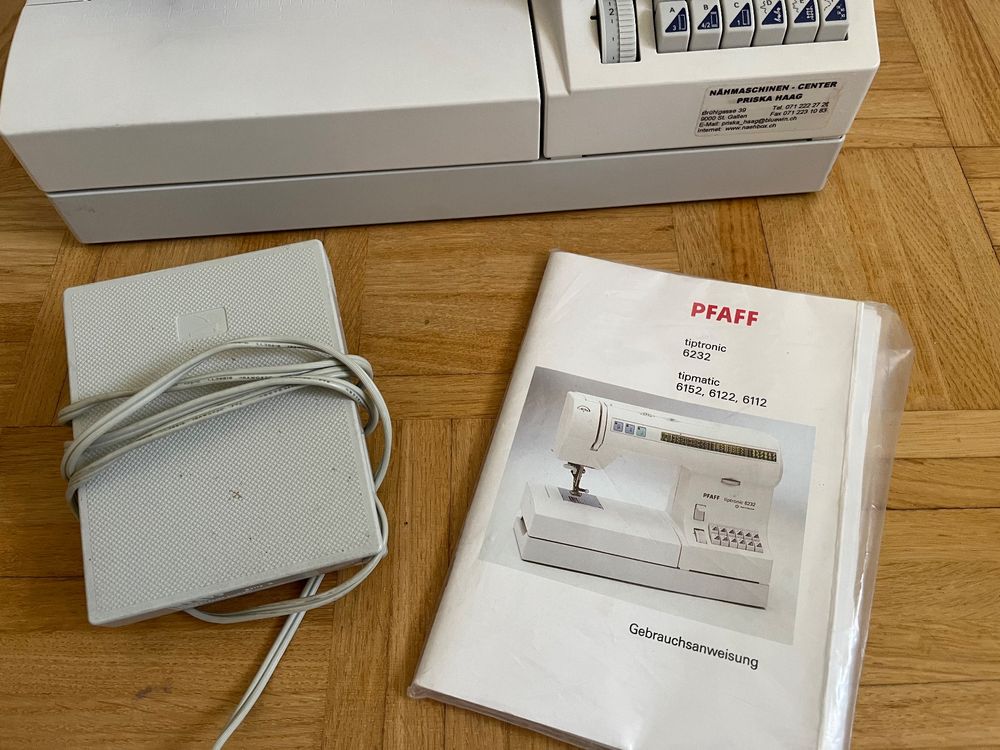 Pfaff Nähmaschine Tiptronic 6232 (D'occasion) à Jona pour CHF 250 ...