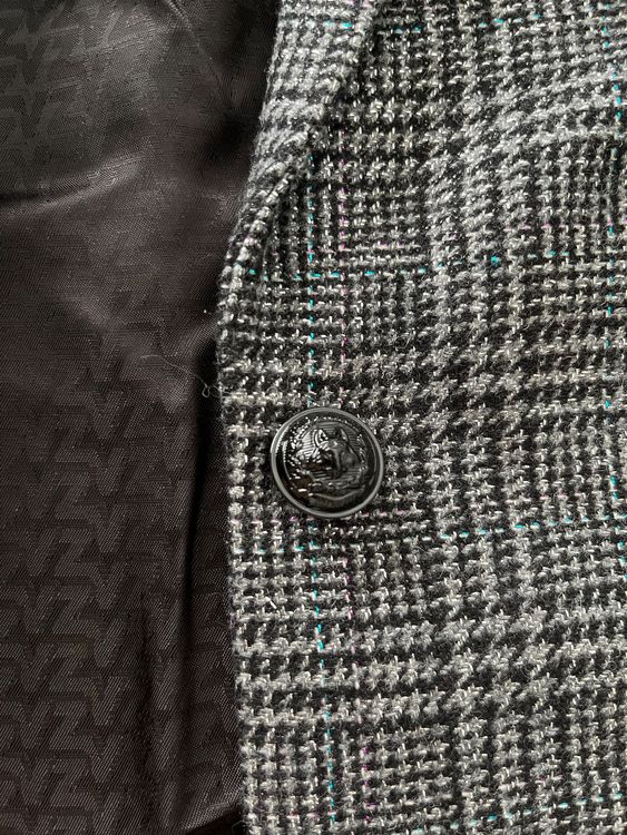 Blazer Zadig&Voltaire Viva Shimmer gris argentee T40 (Gebraucht) in ...