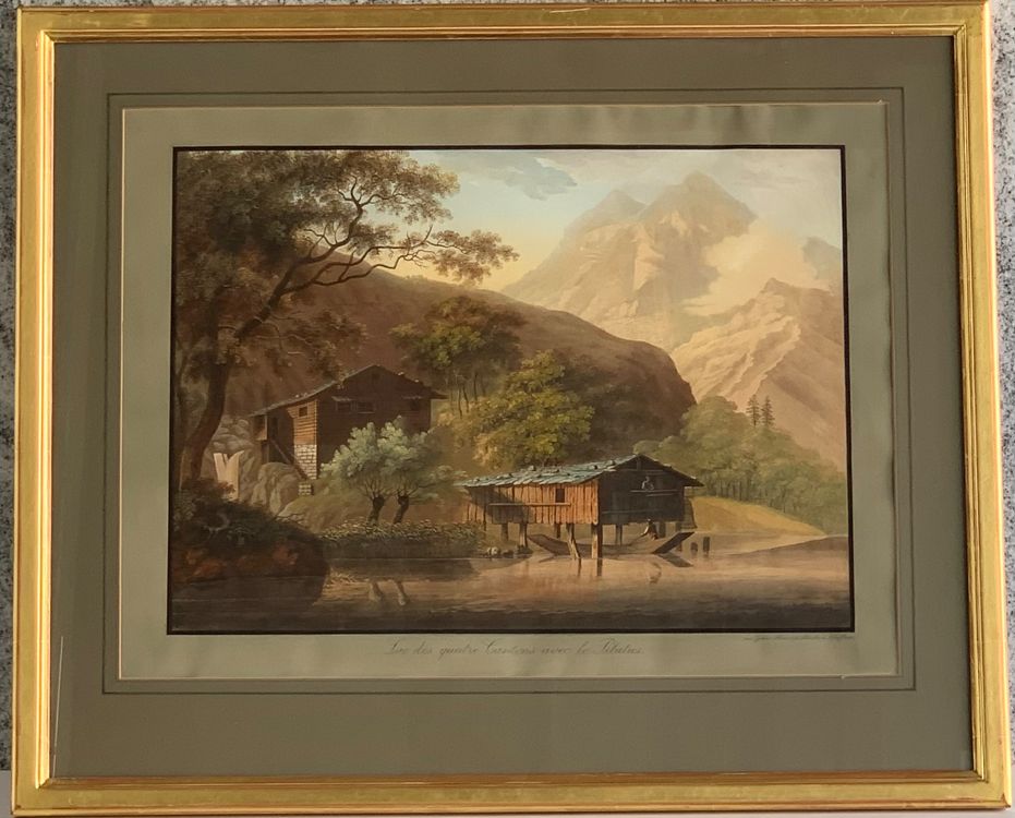 Johann Heinrich BLEULER (1758-1823)Umrissradierung Coloriert (Gebraucht) in Root für CHF 230 ...