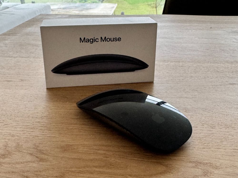 Apple Magic Mouse – Neuwertig, inkl. OVP & Kabel (schwarz) (Gebraucht ...