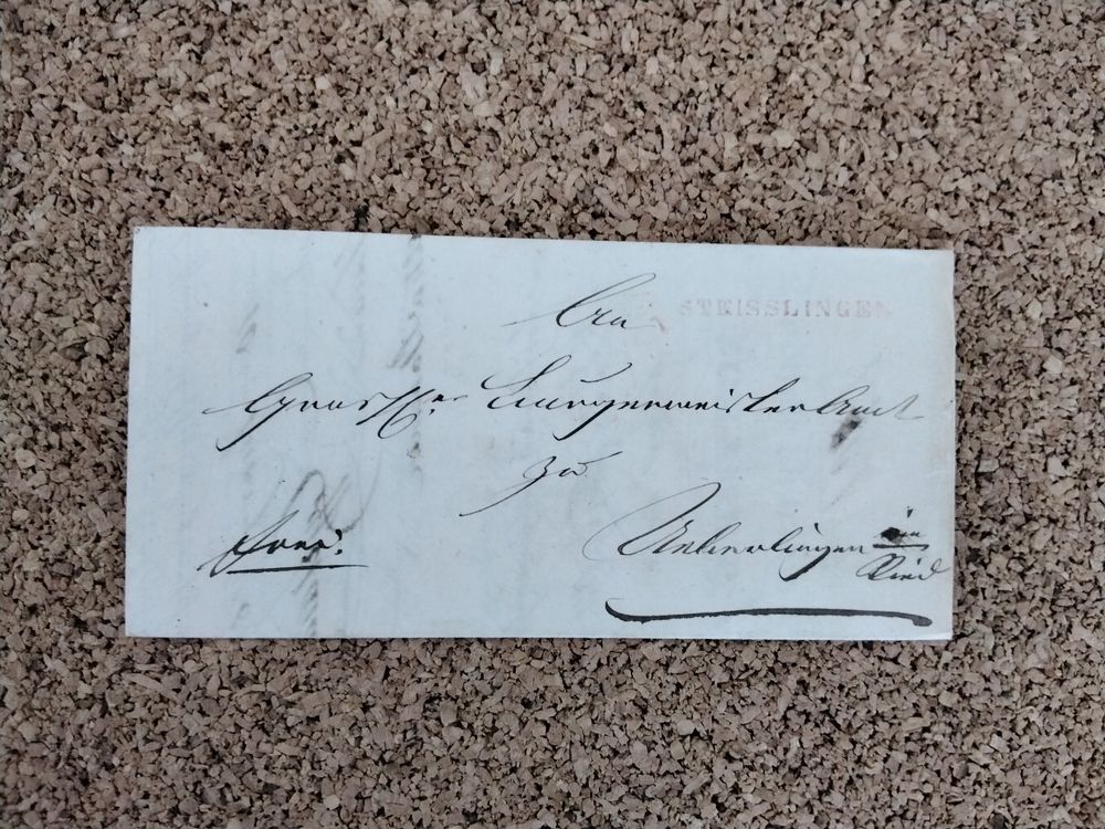 Antiker Brief Bezirks Notar 1851 ALT !!!!!!!!!! (Gebraucht) in Reiden ...
