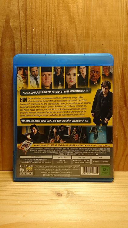 NOW YOU SEE ME DIE UNFASSBAREN 1 und 2 auf Blu-Ray (Gebraucht) in Wilderswil für CHF 6.9 – mit ...
