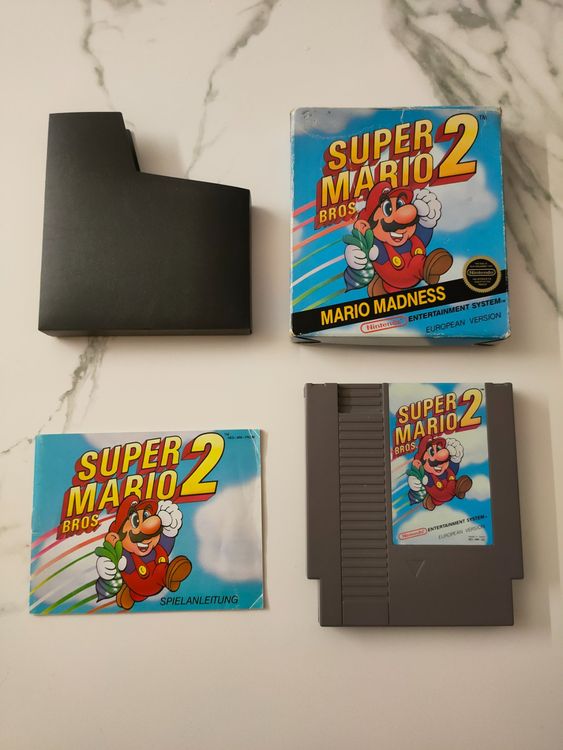 NES super Mario 2 Mit Original Verpackung Sammler (Gebraucht) in Oensingen für CHF 36 – mit ...