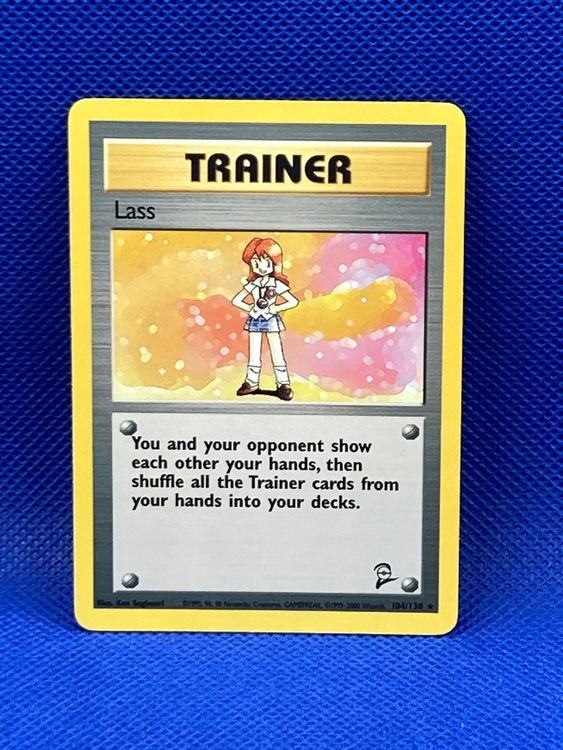 Pokemon BASE SET 2 / Lass 104 / 130 EN Trainer - (GD) (Gebraucht) in Baar für CHF 1 – mit ...