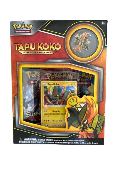 2017 Pokémon Tapu Kiko Pin Collection Box EN (Neu und originalverpackt ...