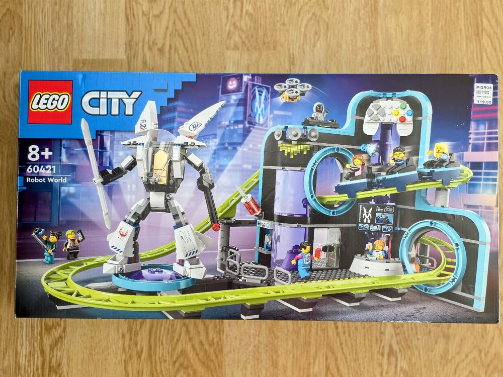 LEGO City 60421 Roboter Achterbahn NEU & OVP (Neu und originalverpackt ...