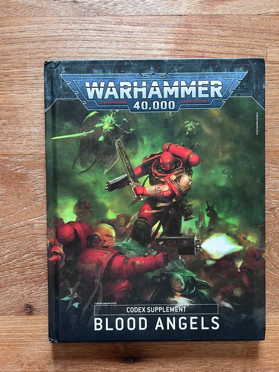 Blood Angels Codex Supplement 9th Edition (40k) (Gebraucht) in Genève ...