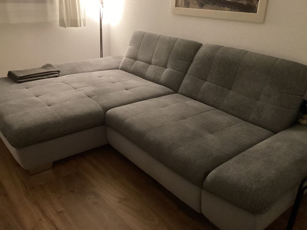 Ecksofa mit Bettfunktion und Stauraum | Kaufen auf Ricardo