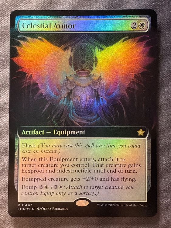 Celestial Armor FOIL Variant 0443 Foundations (Neu (gemäss Beschreibung)) in Windlach für CHF 1 ...