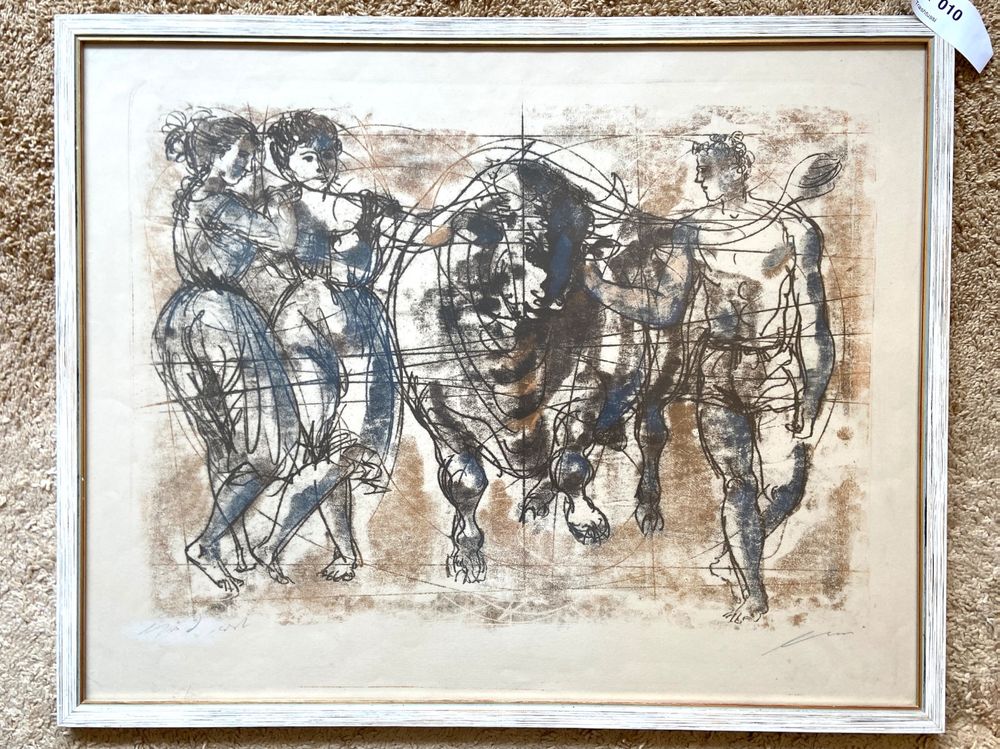 🟢 Lithografie von Hans ERNI (Gebraucht) in Zürich für CHF 66 – nur Abholung auf Ricardo kaufen