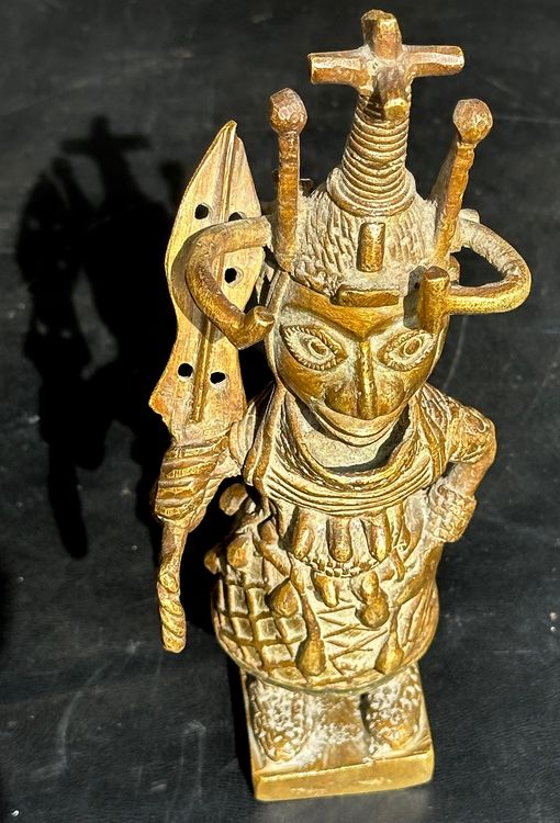 Alte Skulptur Messing Afrika | Kaufen auf Ricardo