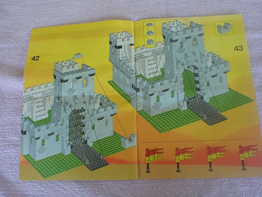 Lego Ritterburg Bauanleitung 6080