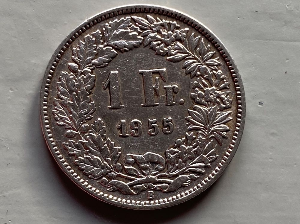 1 Franken 1955 (Neu (gemäss Beschreibung)) in Zürich für CHF 17.5 – mit Lieferung auf Ricardo kaufen