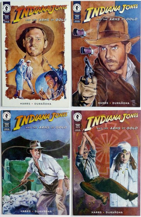 INDIANA JONES ARMS OF GOLD COMPLETE 4 PART STORY 1994 (Gebraucht) in ...