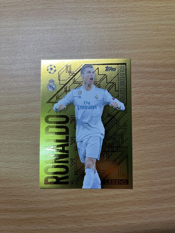 Topps Match Attax 2024/25 Gold Edge Edition C. Ronaldo GE 7 (Neu ...