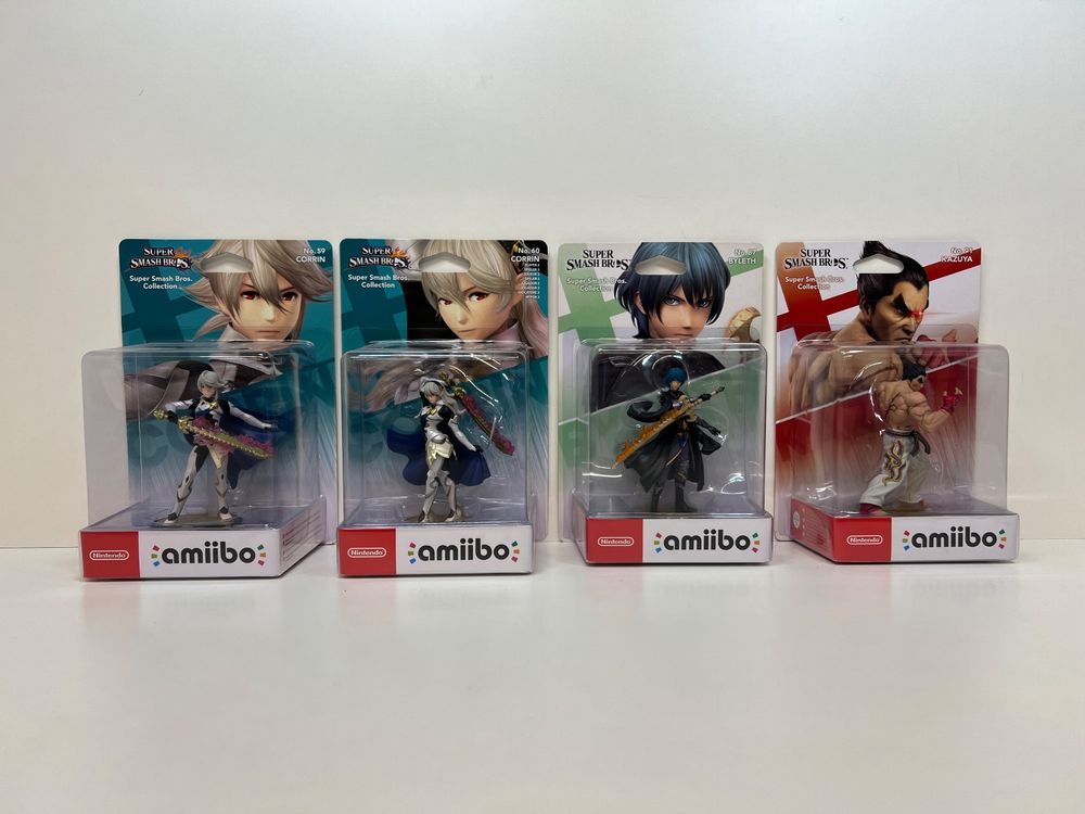 amiibo Super Smash Bros. Series Set, 4 Figuren - NEU (Neu und ...
