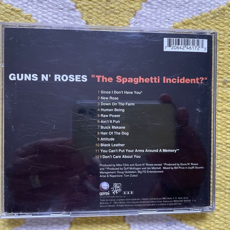 GUNS N ROSES-THE SPAGHETTI INCIDENT? | Kaufen auf Ricardo