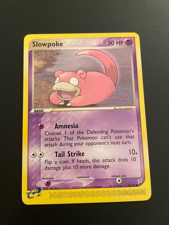 Slowpoke 45/95 EX Team Magma VS Team Aqua | Kaufen auf Ricardo