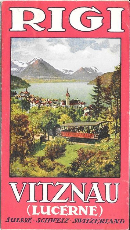 Vitznau-Rigi-Bahn Faltprospekt | Kaufen auf Ricardo