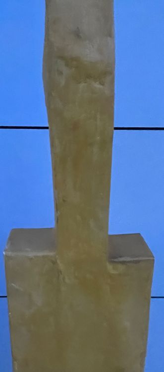 Grosse Art-Deko Block Skulptur (Gebraucht) in Root für CHF 5 – mit ...