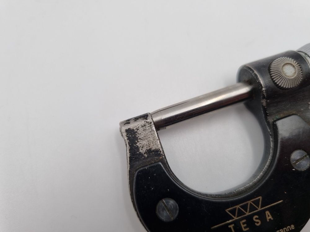 Altes Tesa Micrometer / Renens + Lausanne in Holzschachtel (Gebraucht ...