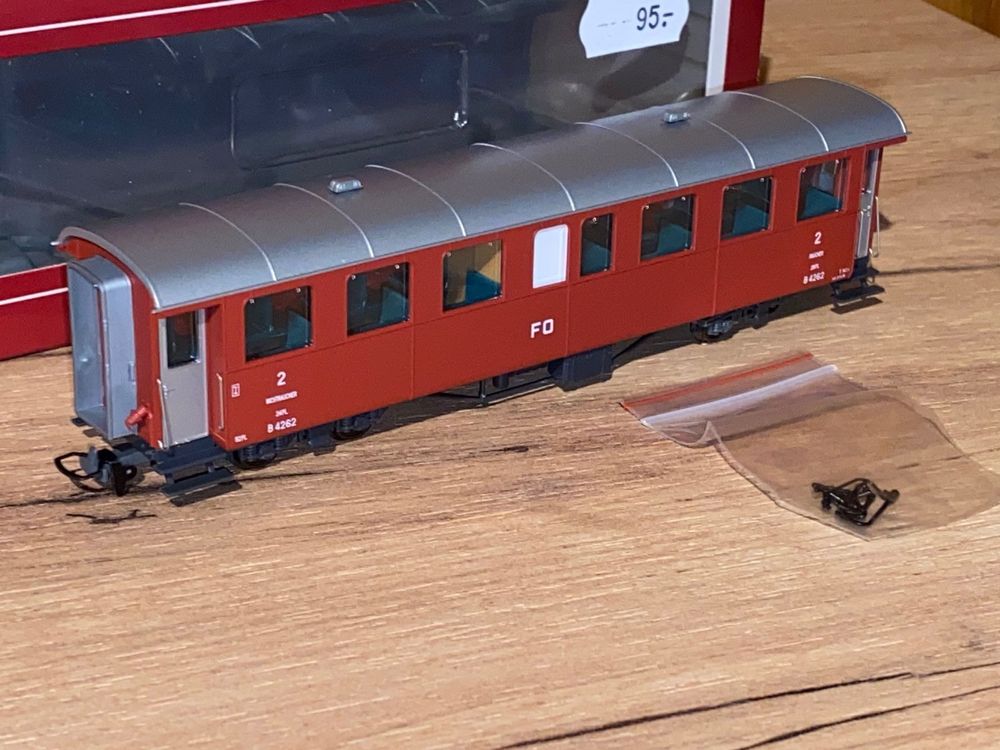 AEMA 100961-3 H0m Bemo FO 2Kl Umbauwagen Neu Portofrei (Neu und originalverpackt) in Belp für ...