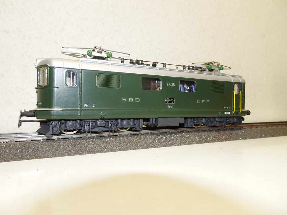 HAG Lokomotive SBB 10035 Re 4/4 HO Nr. 220 (Gebraucht) in Luzern für CHF 75.9 – mit Lieferung ...
