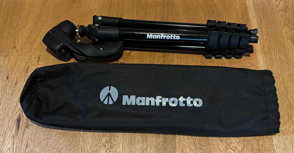 Manfrotto MKCOMPACTACN-BK Compact Action Stativ | Kaufen auf Ricardo